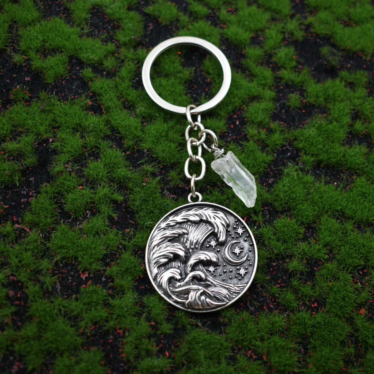 Sea Wave Keyring Woodland Gatherer Gift Shop Australia BNPL Afterpay