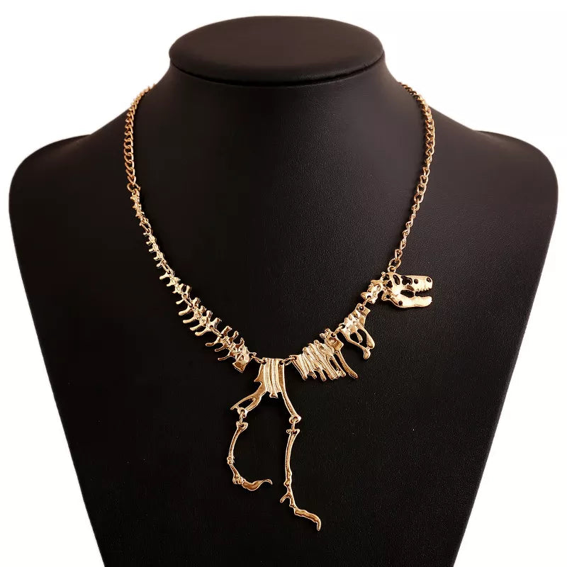 Tyrannosaurus Rex Skeleton Dinosaur Necklaces Woodland Gatherer AUST