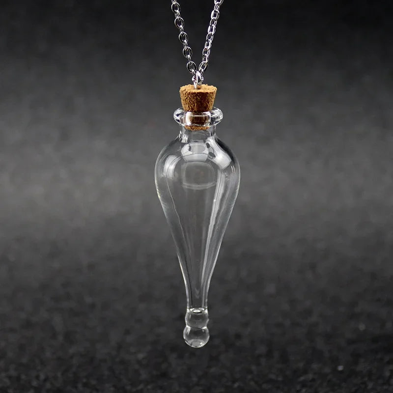 Magic Glass Wishing Potion Bottle Amulet Necklace – Woodland Gatherer