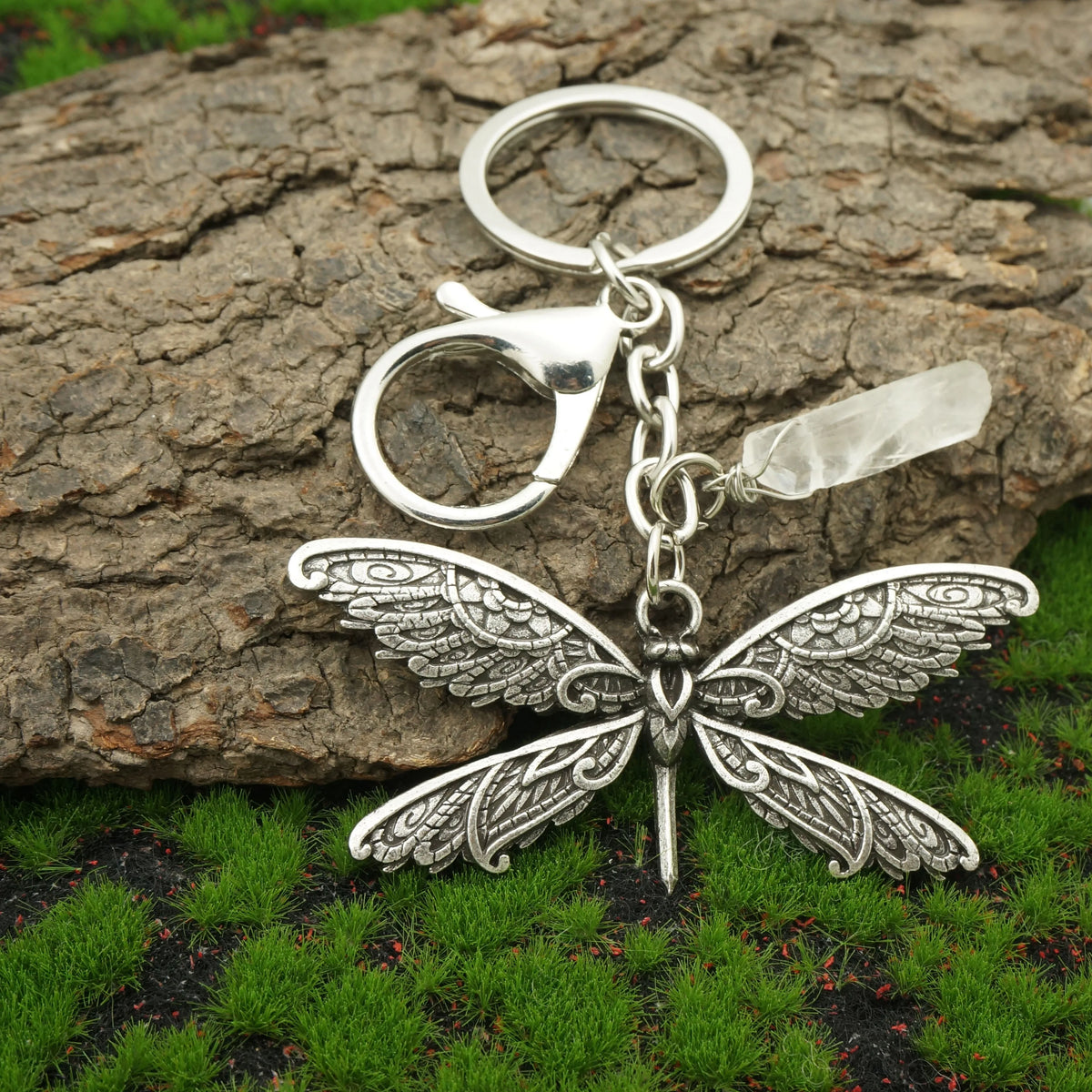 Dragonfly Keyring Woodland Gatherer Gift Shop Australia BNPL Afterpay