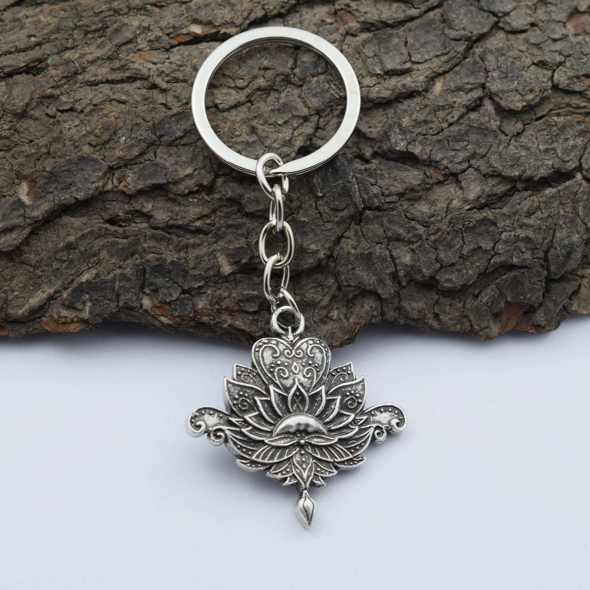 Lotus Keyring Woodland Gatherer Gift Shop Australia BNPL Afterpay