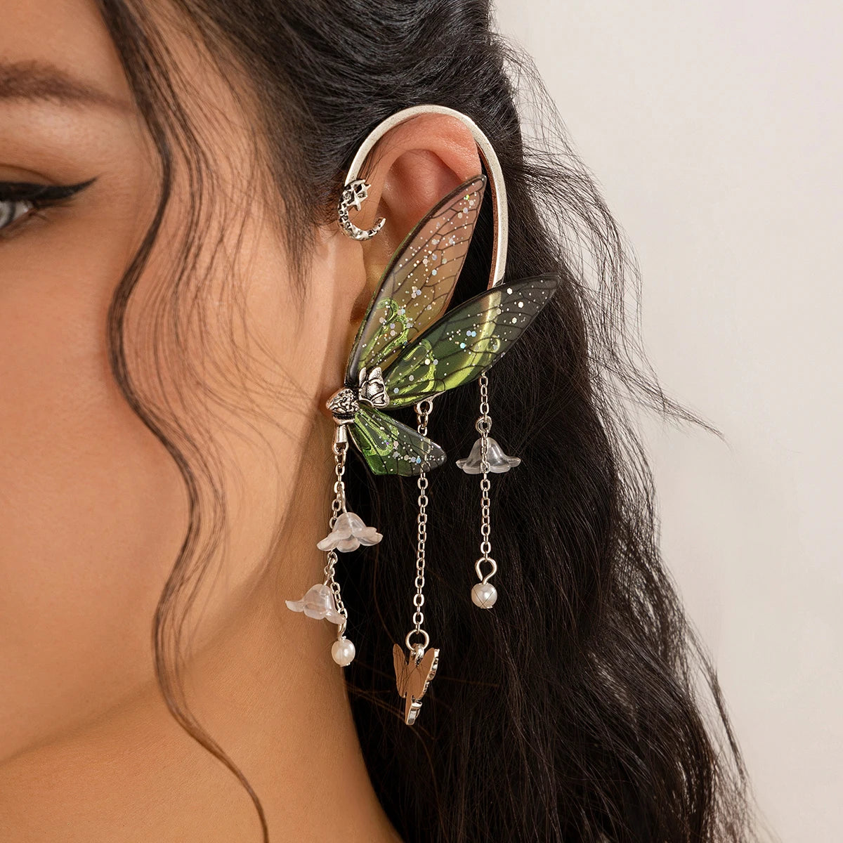 Fae Charm Non Piercing Ear Cuff Woodland Gatherer Gift Shop Australia
