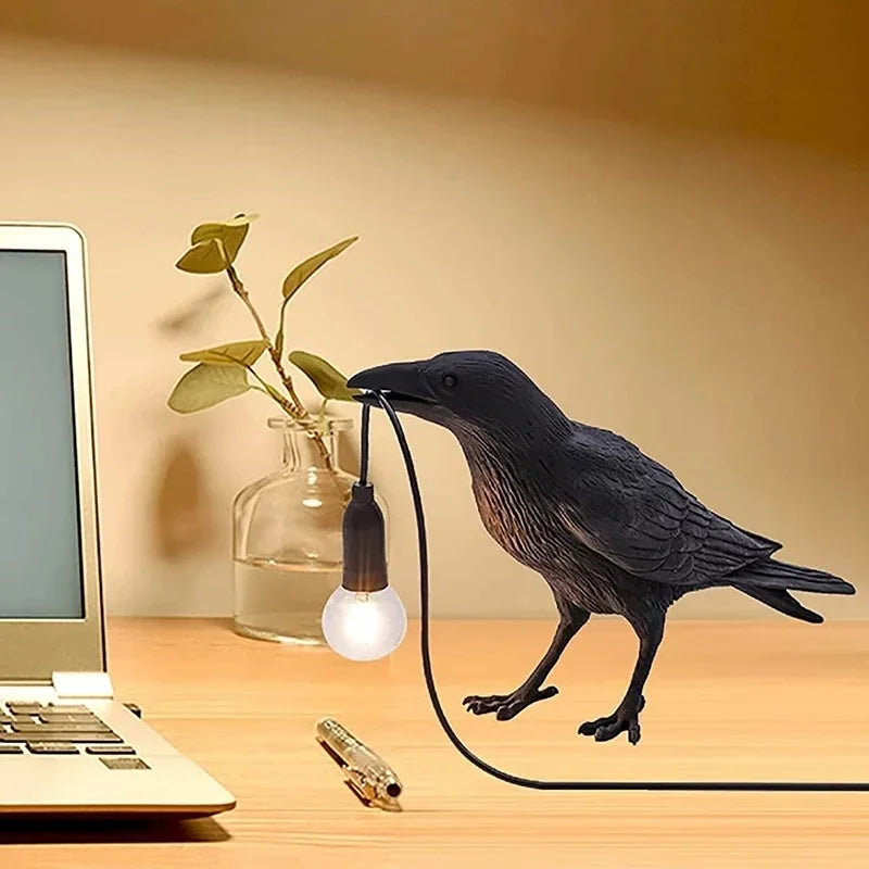 Nevermore Raven Wall Light Fixtures Woodland Gatherer Australian SHOP