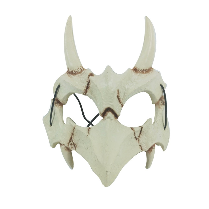 Animal Skeleton Masks Soft Half Face Mask Costume Prop Cosplay ...