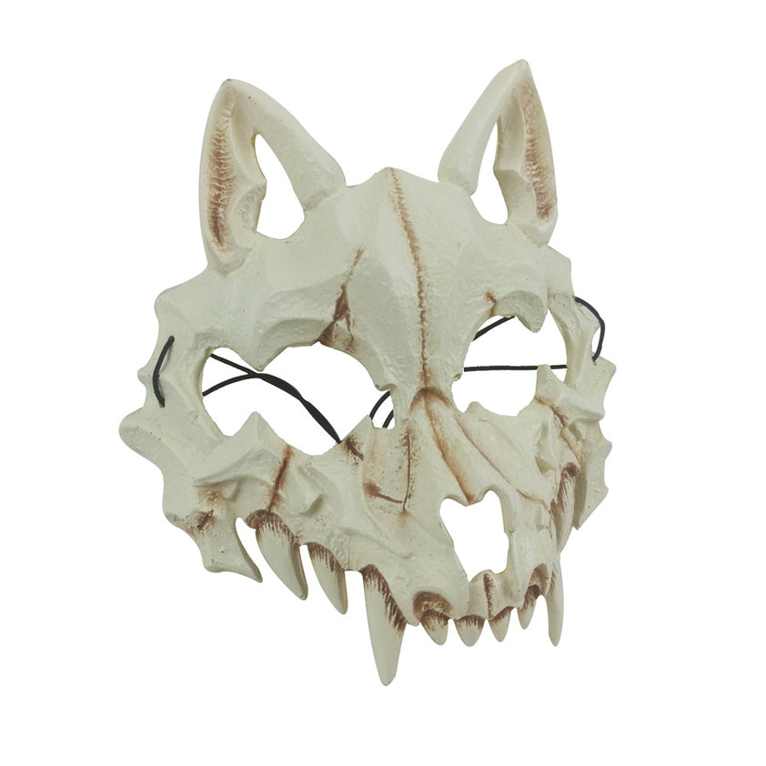 Animal Skeleton Masks Soft Half Face Mask Costume Prop Cosplay ...