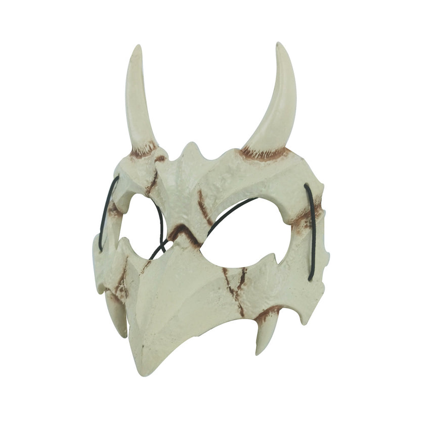 Animal Skeleton Masks Soft Half Face Mask Costume Prop Cosplay ...