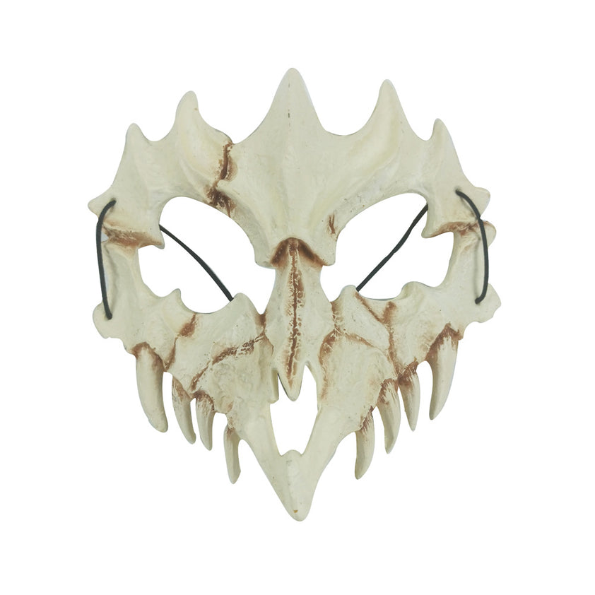Animal Skeleton Masks Soft Half Face Mask Costume Prop Cosplay ...