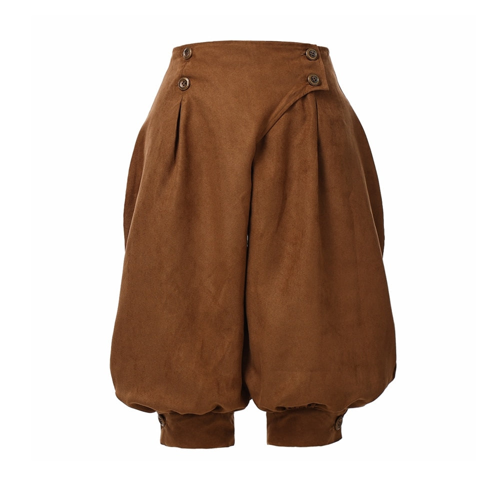Horseman Poet Pants Medieval Renaissance Cosplay Costume Bloomers Trou ...