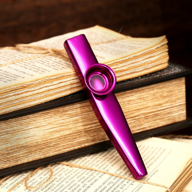 Metal Kazoo Lightweight | Beginner Woodwind Musical Instrument ...
