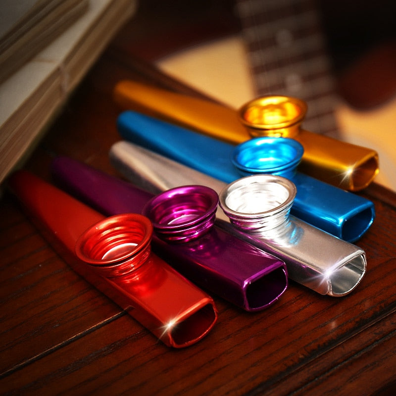 Metal Kazoo Lightweight | Beginner Woodwind Musical Instrument ...