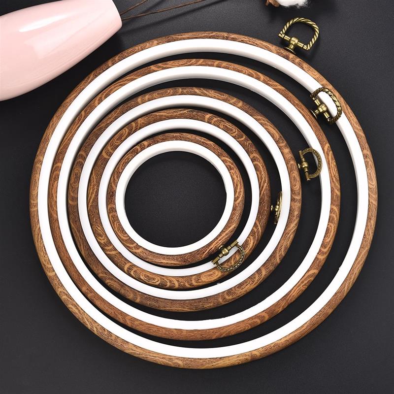 Embroidery Hoops Frame Set For DIY Cross Stitch Heirloom Craft Tool ...