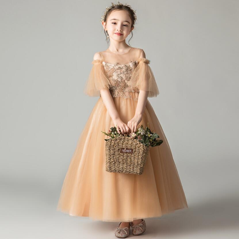 Lil' Queen Meadow Girls Formal Gown Woodland Gatherer Australian Shop