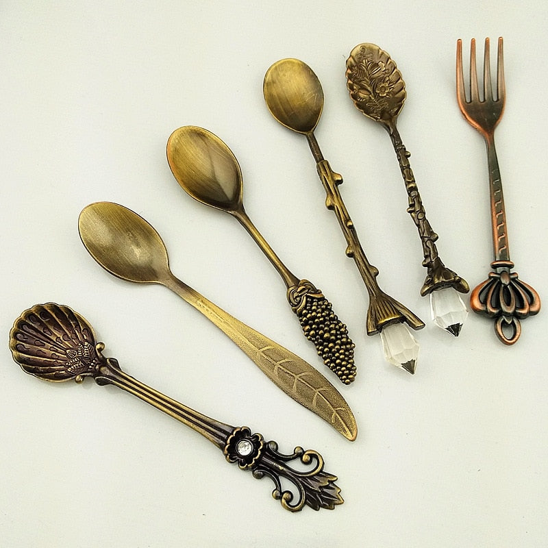 Set of Six Apothecary Spoons | Witches Kitchen | Woodland Gatherer