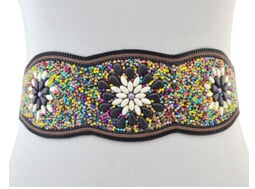 Bohemian Charm Belt with Beading | Boho Festival Fashion| Online Gifts ...