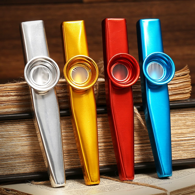 Metal Kazoo Lightweight | Beginner Woodwind Musical Instrument ...